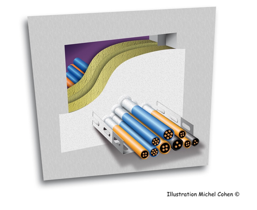 Enduit Isolflam X100-HF - Sécurité incendie | 2F Protection